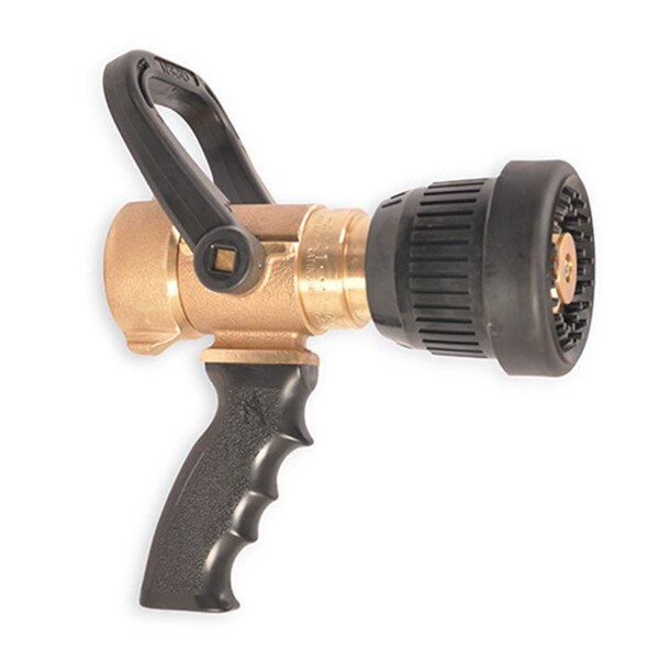 Akron Brass 3021 Brass Fog Nozzle with Pistol Grip | All Hands Public ...