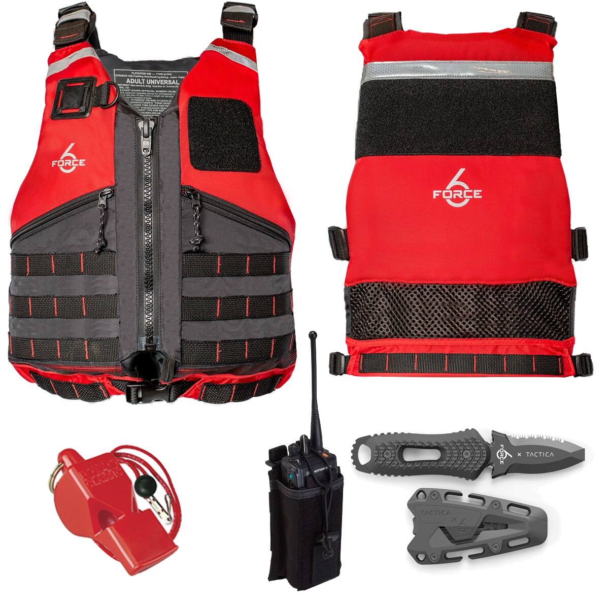 Force 6 Ground Support PFD Package | All Hands Public Safety