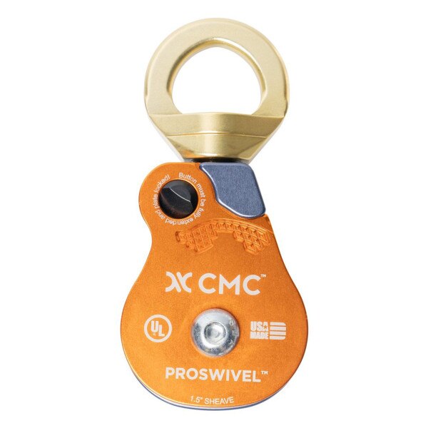 CMC Rescue ProSwivel 1.5 Single Swivel Pulley | All Hands Fire