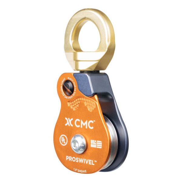 CMC Rescue ProSwivel 1.5 Single Swivel Pulley | All Hands Fire