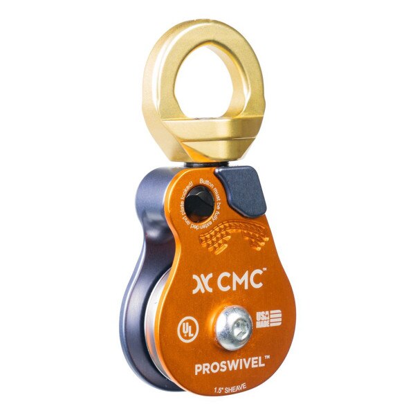 CMC Rescue ProSwivel 1.5 Single Swivel Pulley | All Hands Fire