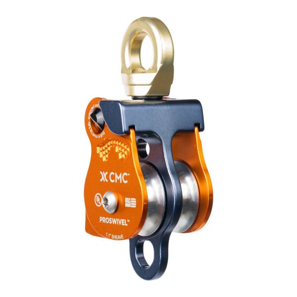 CMC Rescue ProSwivel 1.1 PMP Double Swivel Pulley | All Hands Fire