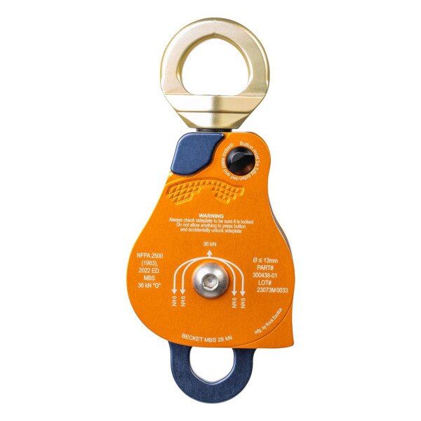 CMC Rescue ProSwivel 2.0 PMP Double Swivel Pulley | All Hands Fire