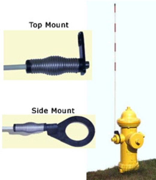 Fire Hydrant Markers (Set of 6)