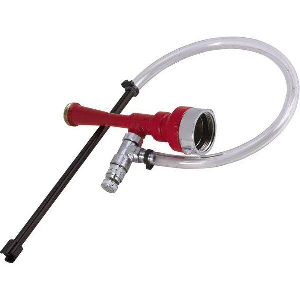 Elkhart 241 Inline-Style Foam Eductor with Satin Brass Trim | All Hands Public Safety