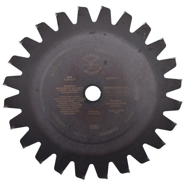Fire Hooks Unlimited Carbide 24 Tip Saw Blade - 12"