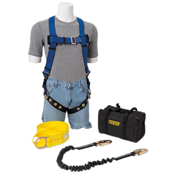 Gemtor General Fall Protection Kit: VP103-2 Harness, VP146-6 Lanyard ...