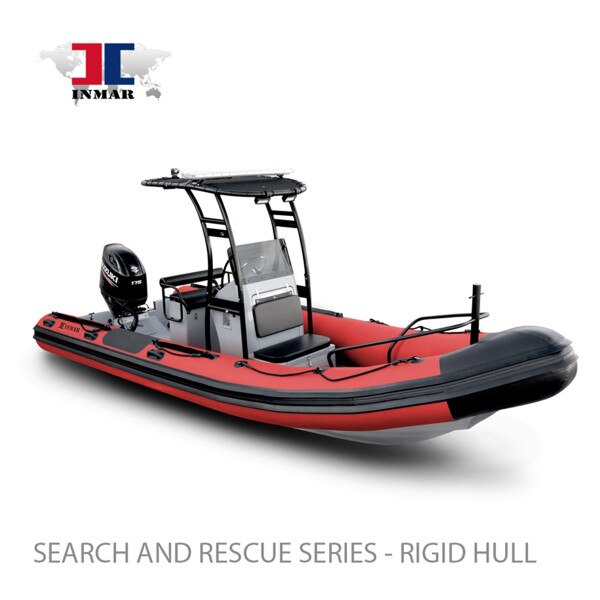 INMAR Dive/Rescue 670R - 21' 10" Orca Hypalon Inflatable Boat With ...