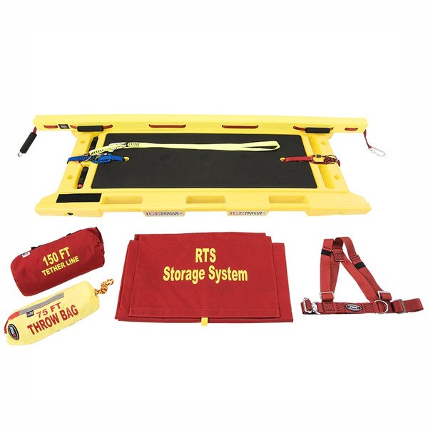 Ice Rescue Systems Rapid Transport Extrication Sled Kit 2