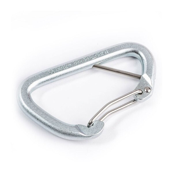 Ice Rescue Systems Wire Gate Carabiner with Captive Bar