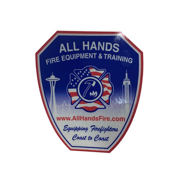 All Hands Fire Equipment Decal