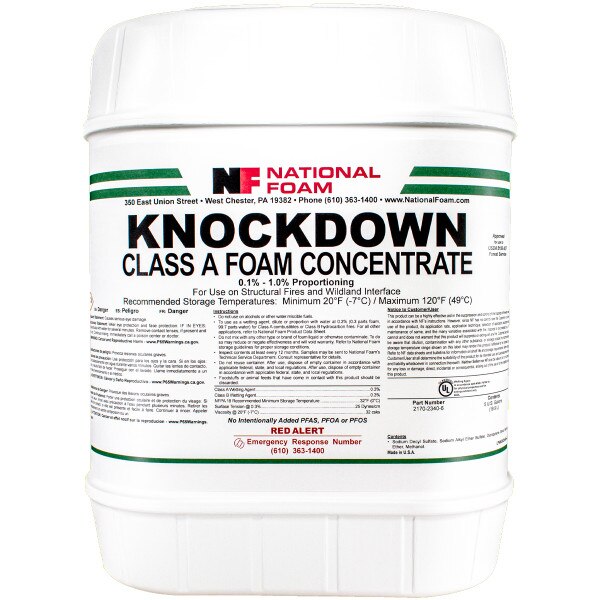 National Foam Knockdown Class A Foam | All Hands Fire
