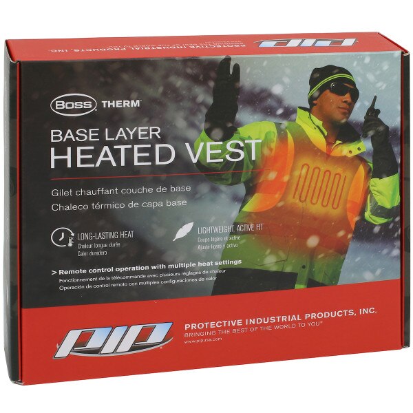 PIP Boss Battery-Powered Heated Vest