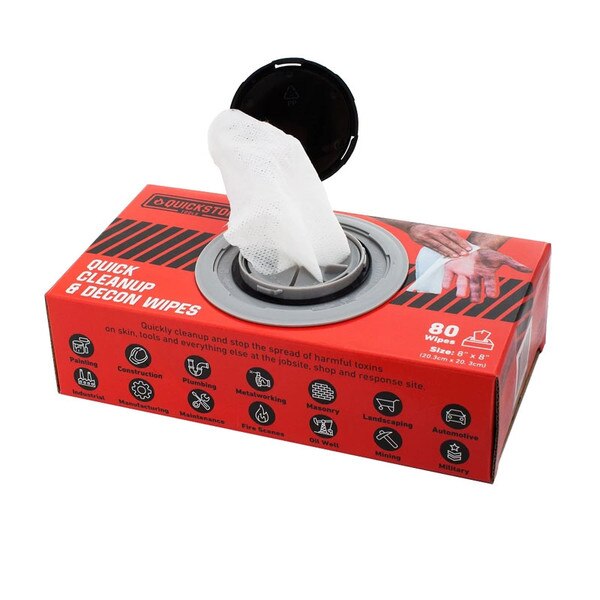 Quickstop Quick Cleanup & Decon Wipes