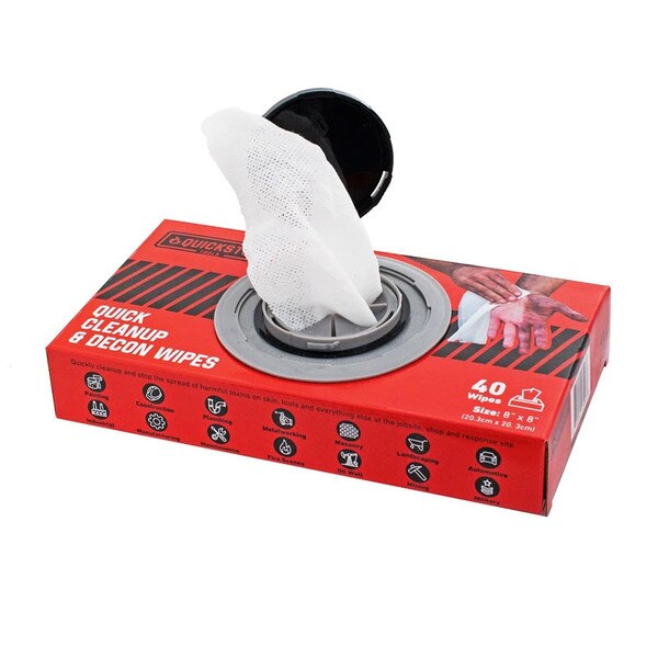 Quickstop Quick Cleanup & Decon Wipes