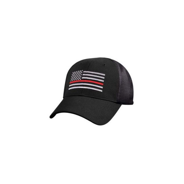 Rothco Mesh Back Thin Red Line Tactical Cap