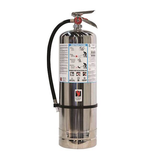 Strike First 9 L Pressurized Water Fire Extinguisher