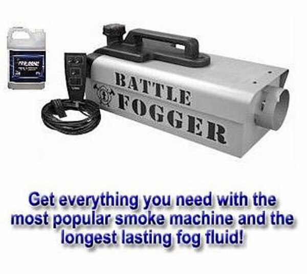 Battle Fogger Smoke Generator Machine and Kit